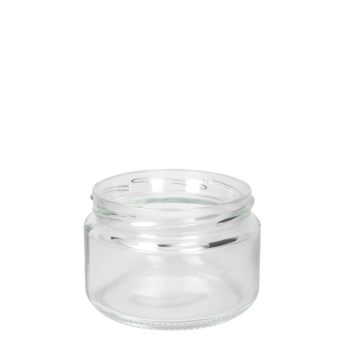 Glass Jar Round Squat 200ml * | Comag